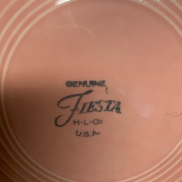 Fiesta | Kitchen | Retired Fiesta Ware Rose Color | Poshmark